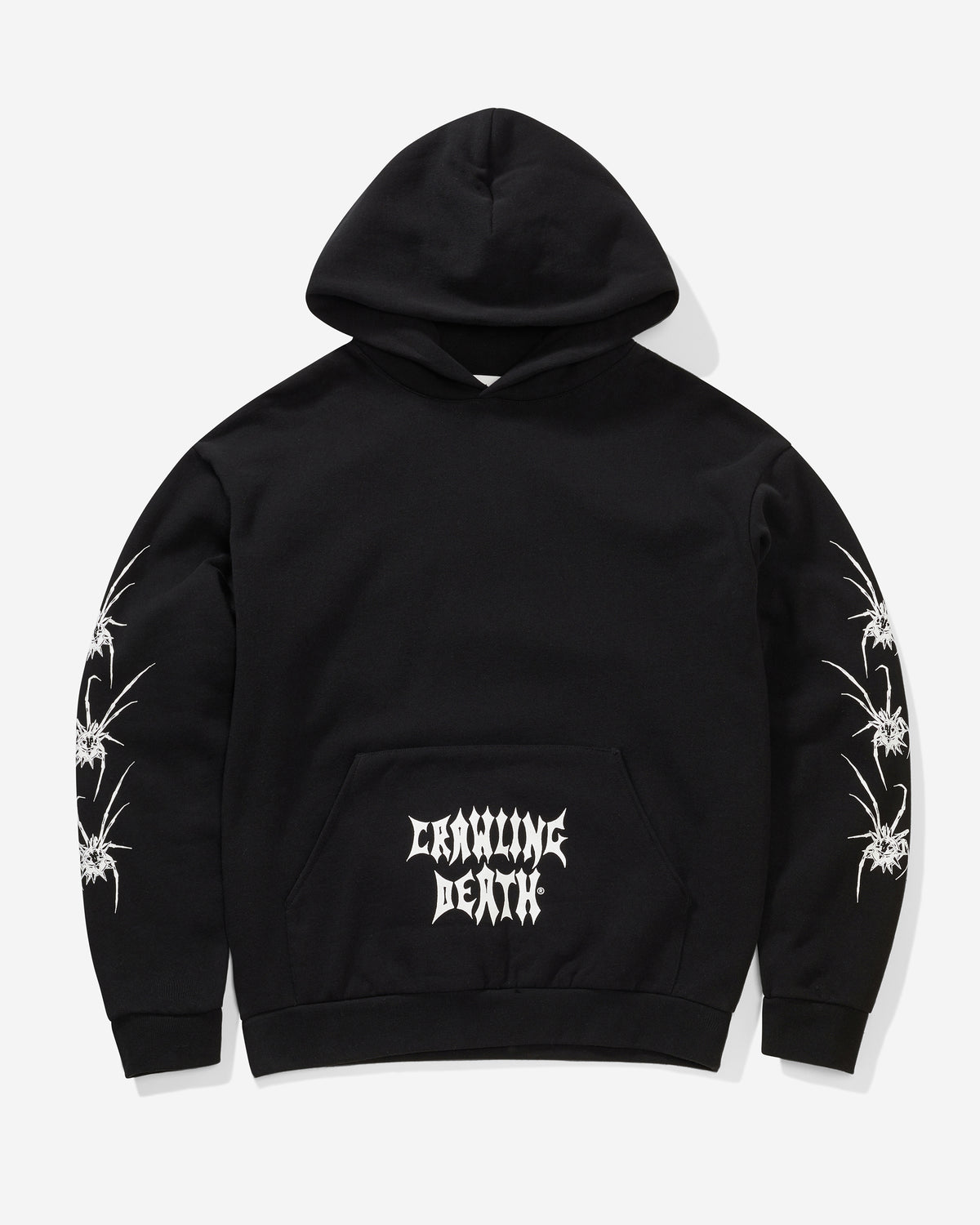 Spike Spider Heavy Hood | Black | Crawling Death